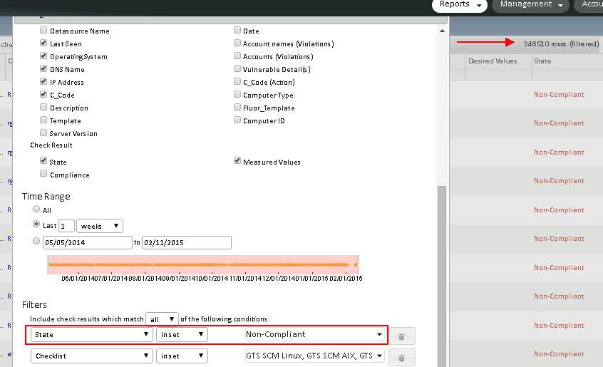 SCA Report Export and Fliter Issue - Reporting - BigFix Forum