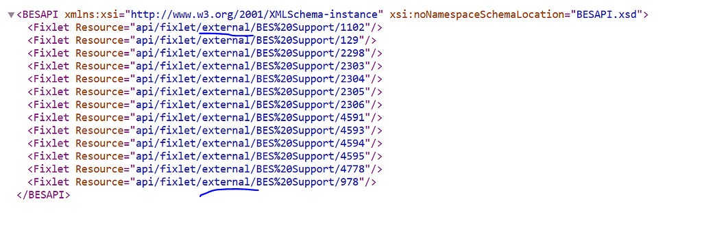 Is there any other site types in bigfix apart from "external" and "custom"? - Customizations ...