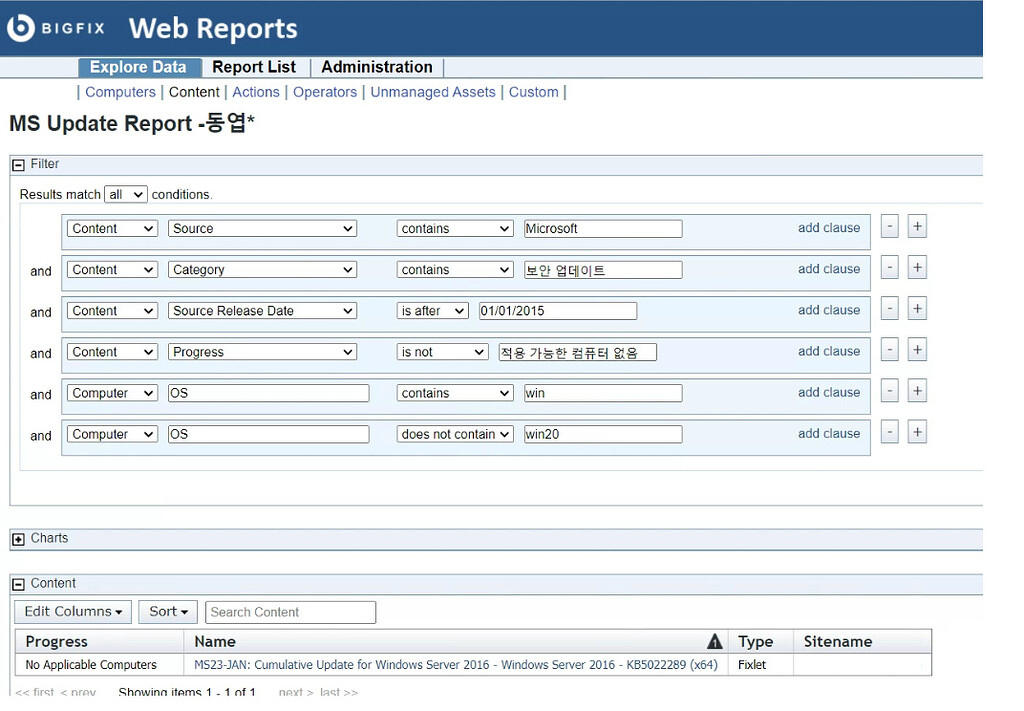 Create Webreport Content View Table Reporting Bigfix Forum