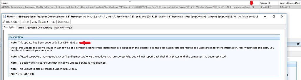 Fixlet title is missing (Superseded) - Patch - BigFix Forum