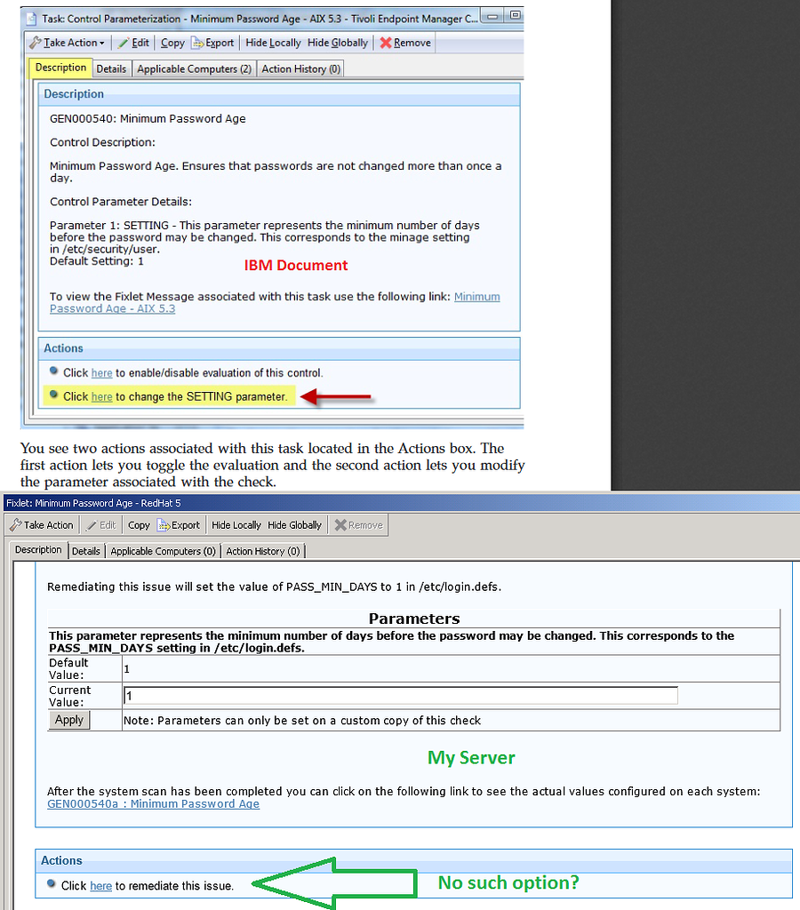 How to customize fixlet - Security - BigFix Forum