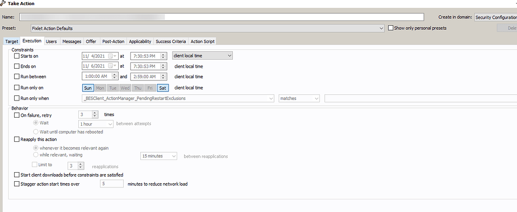 NMAP Scan Schedule - Usage and Config - BigFix Forum
