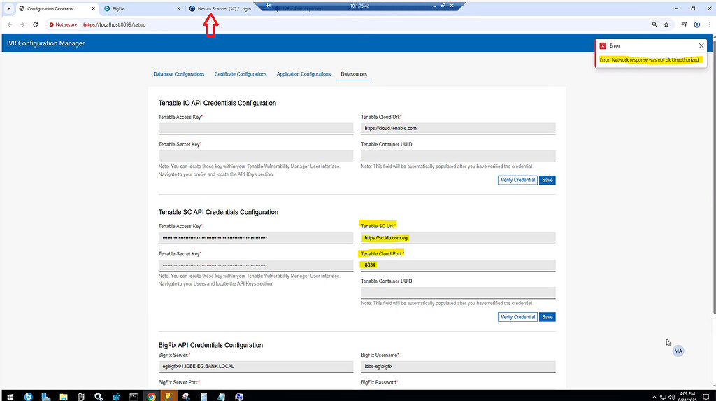 Integration with tenable SC using IVR4 - BigFix Forum
