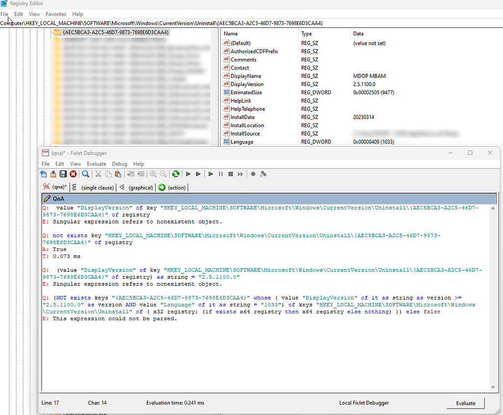 MBAM Registry relevance to check existing registry key and its value - Usage and Config - BigFix ...