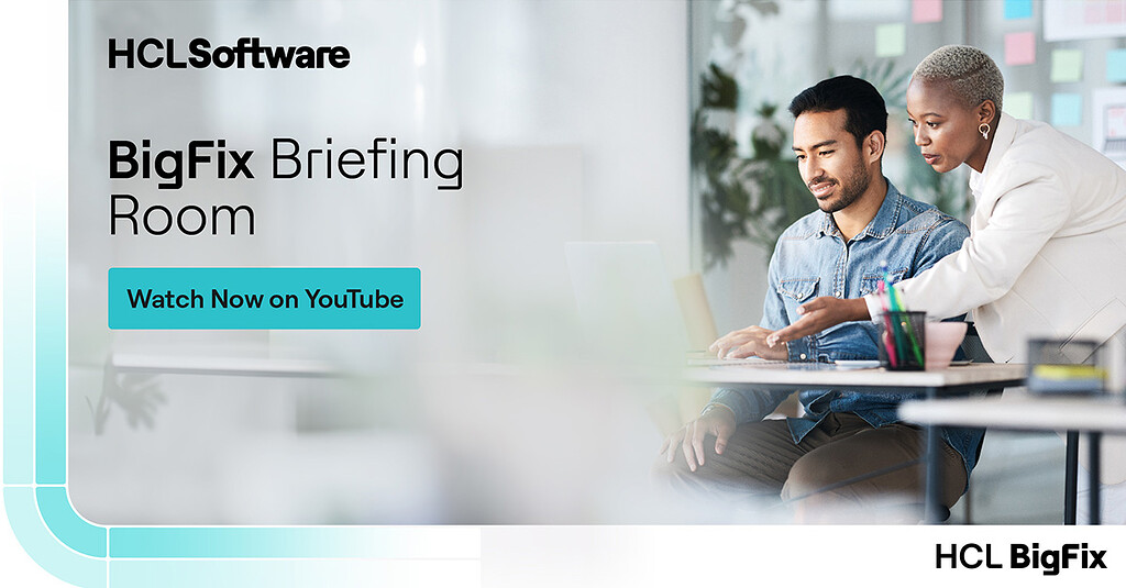 Catch the Replay! 23-October Webinar: BigFix Decoded: Talking BigFix Explorer - How It Works and ...