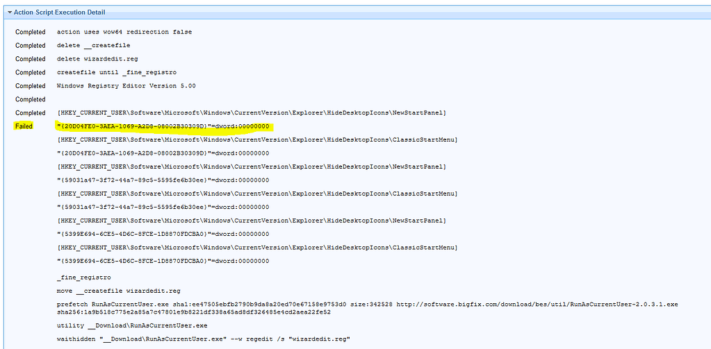 Create Windows 10 "Common Icons" - Content Authoring - BigFix Forum