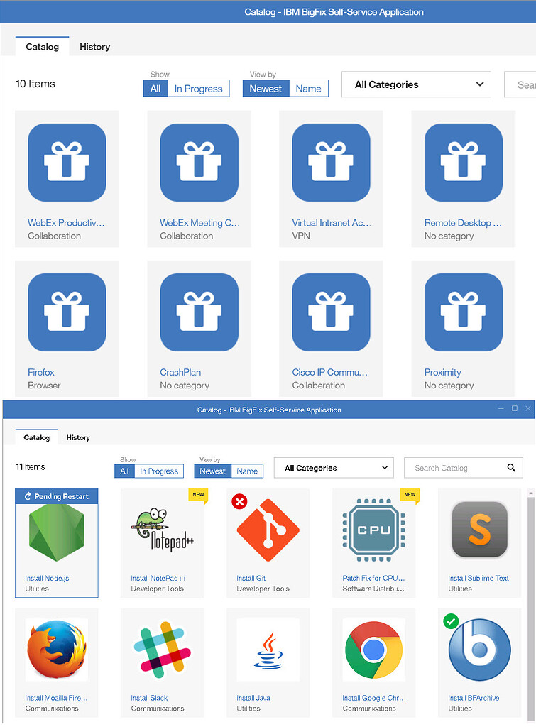 Adding Icons to Offered Programs in BigFix Self-Service Application - SWD - BigFix Forum