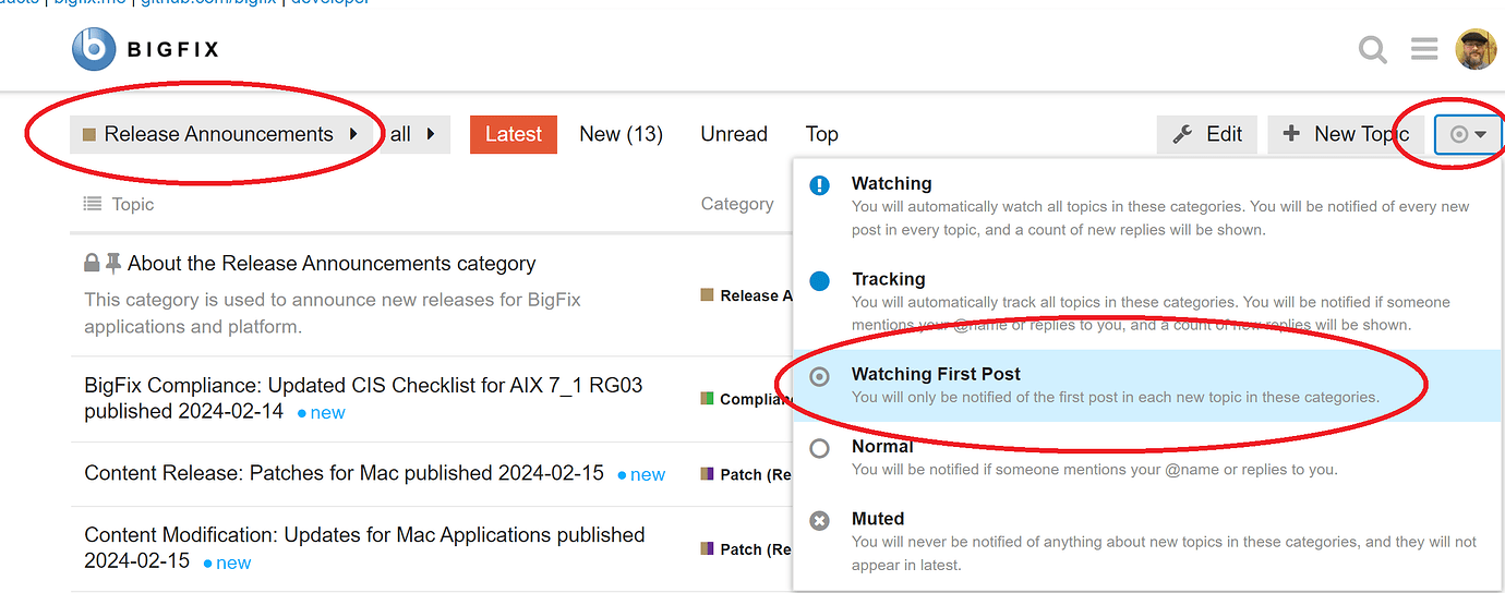 Latest fixlet/patch available for Windows, RHEL, etc, - BigFix Forum