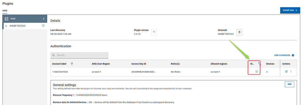 IAM roles AWS Cloud Plugin Portal - How to move Red to Green - WebUI - BigFix Forum