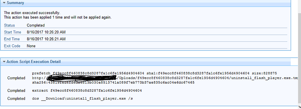 Adobe Flash Player Uninstallation - Content Authoring - BigFix Forum