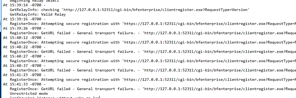 Relay using loopback address - Platform - BigFix Forum
