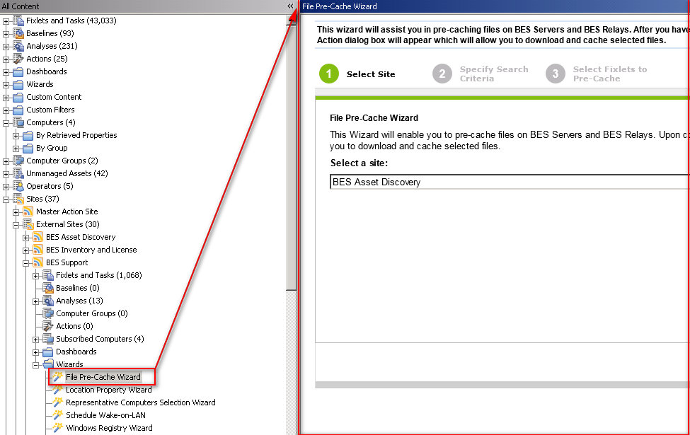 Cache/Stage Patches onto clients - BigFix Forum
