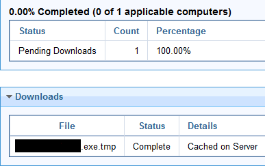 Deploy certificate package through Windows Software Distribution Wizard - Content Authoring ...