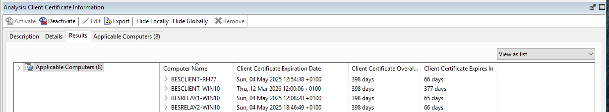 Certificate Expiry Content Authoring Bigfix Forum 